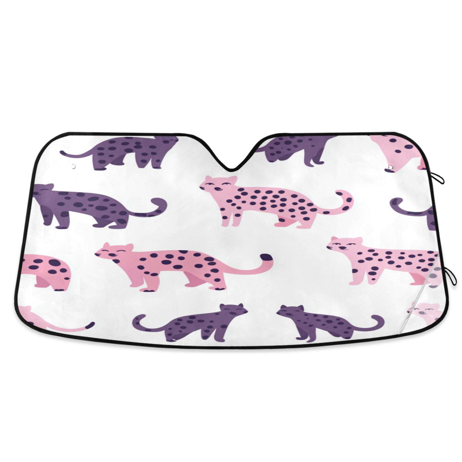 Windshield Sun Shade for Cars, 55"x27.6" Foldable Car Sun Shade with ...