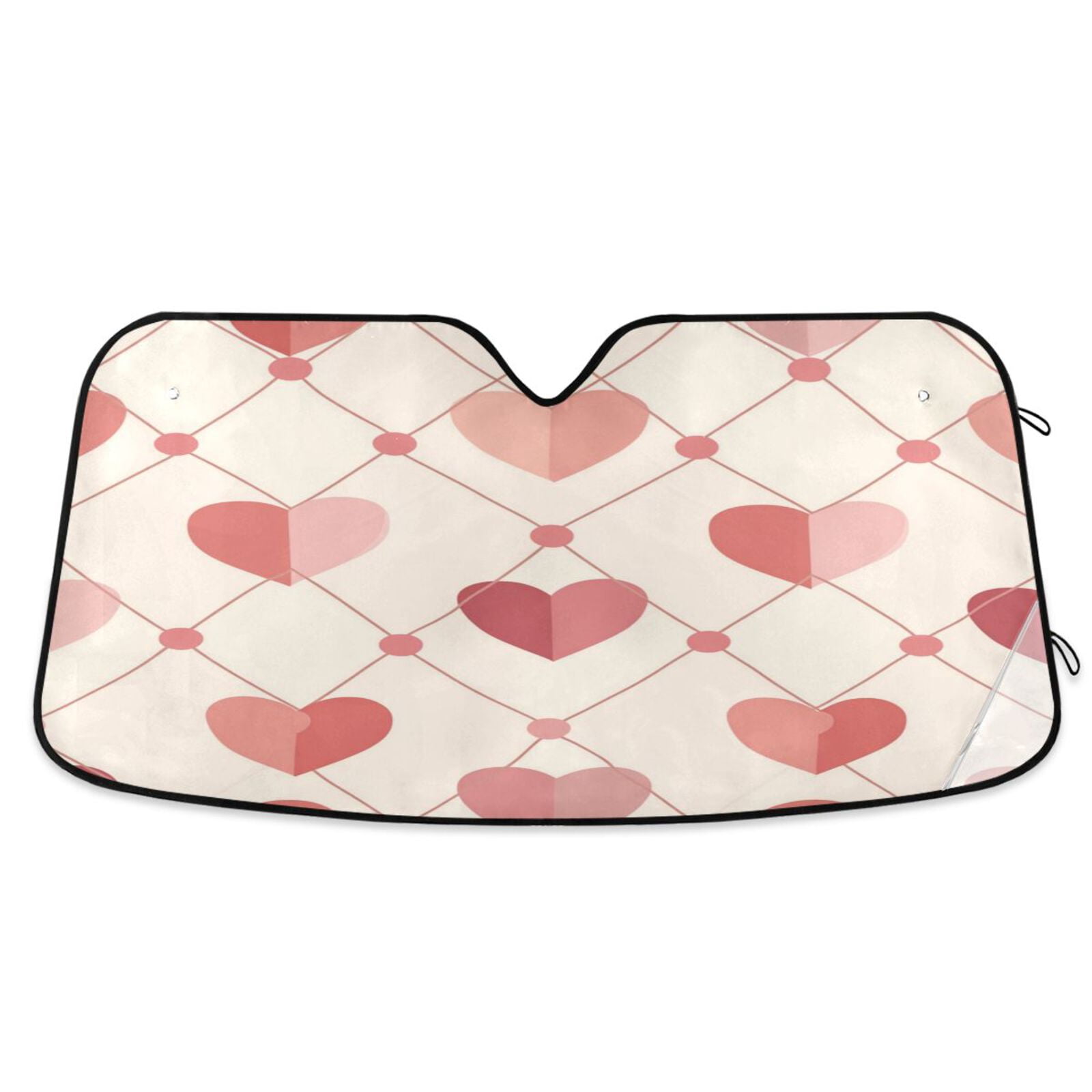 Windshield Sun Shade for Cars, 55"x27.6" Foldable Car Sun Shade with ...