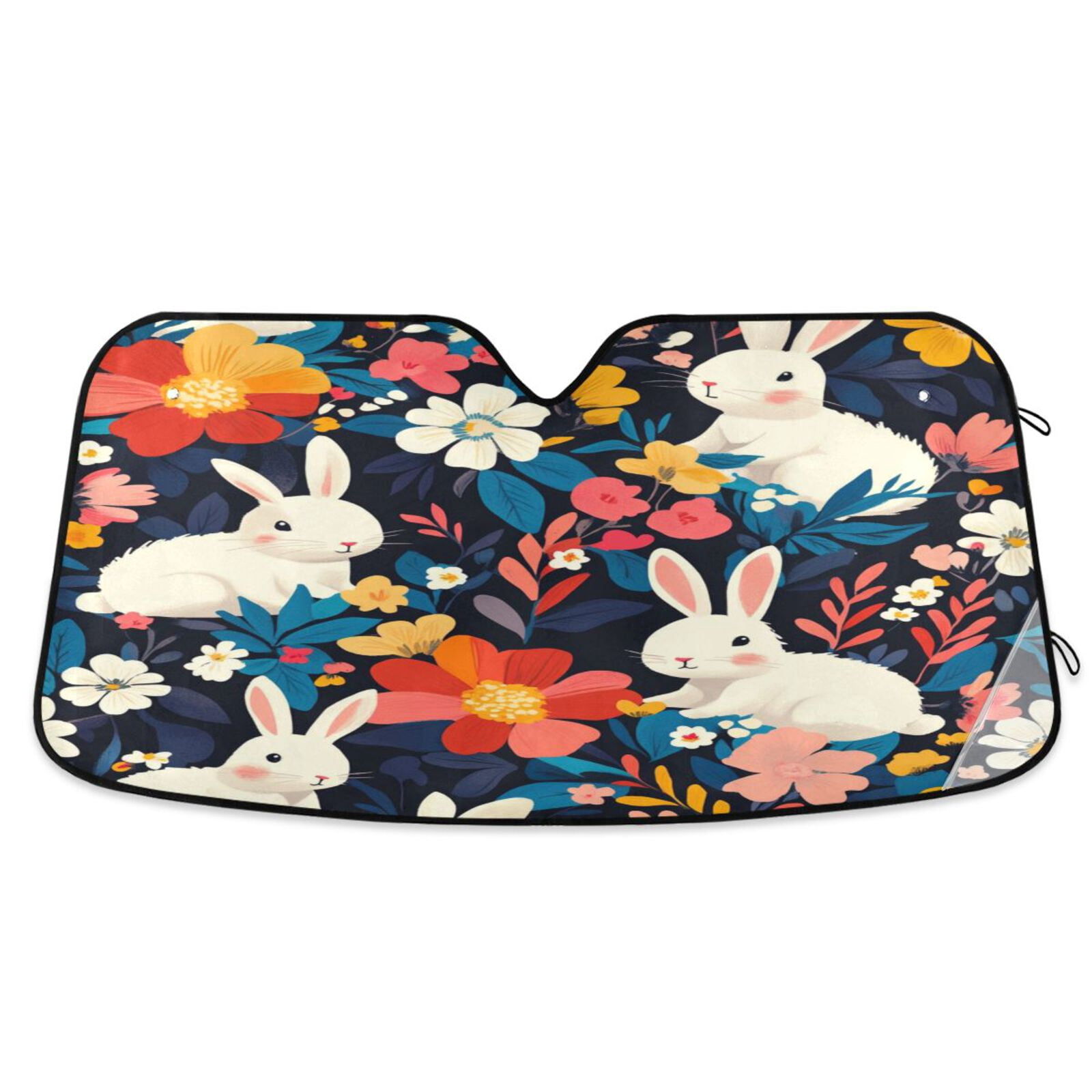 Windshield Sun Shade for Cars, 55"x27.6" Foldable Car Sun Shade with ...
