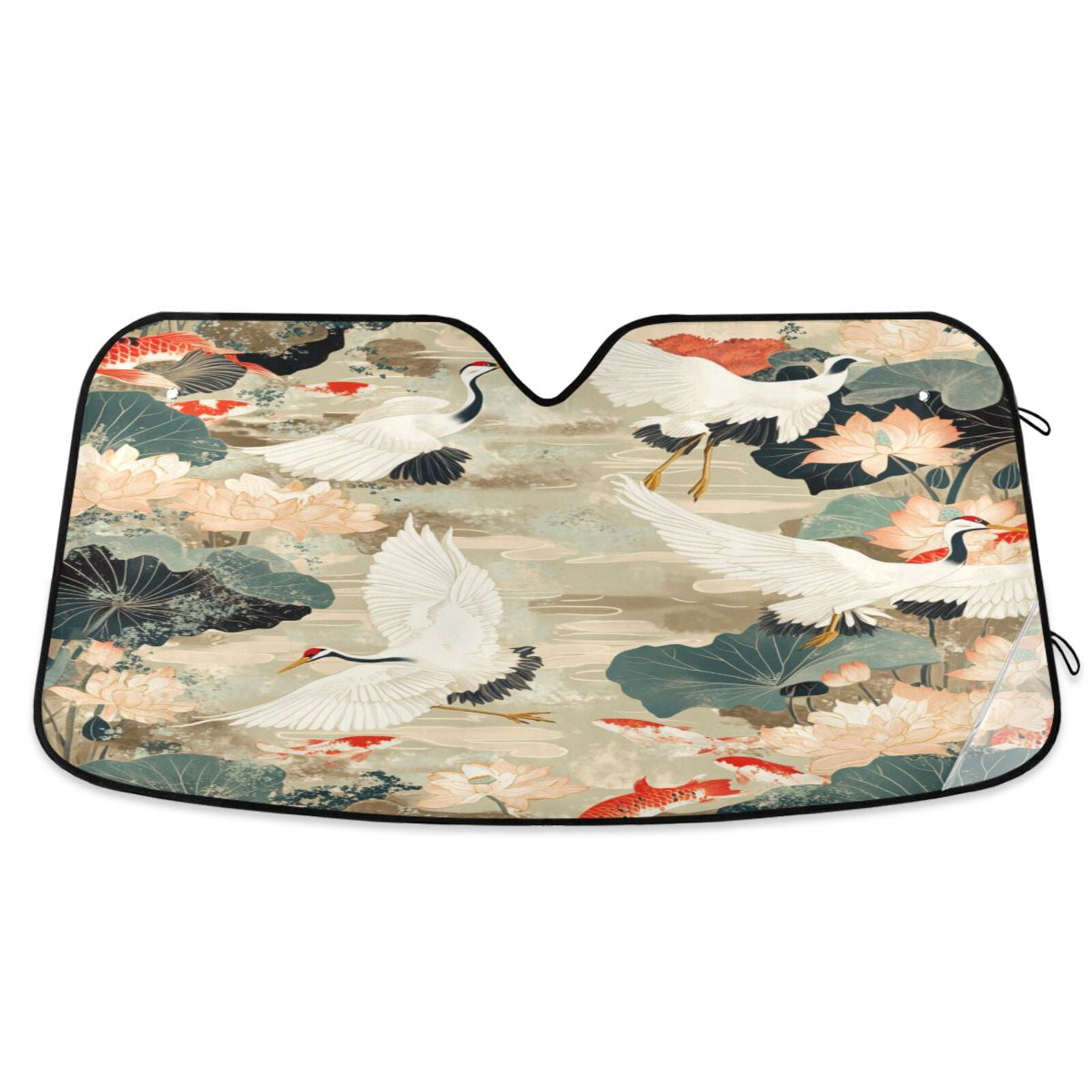 Windshield Sun Shade for Cars, 55"x27.6" Foldable Car Sun Shade with ...