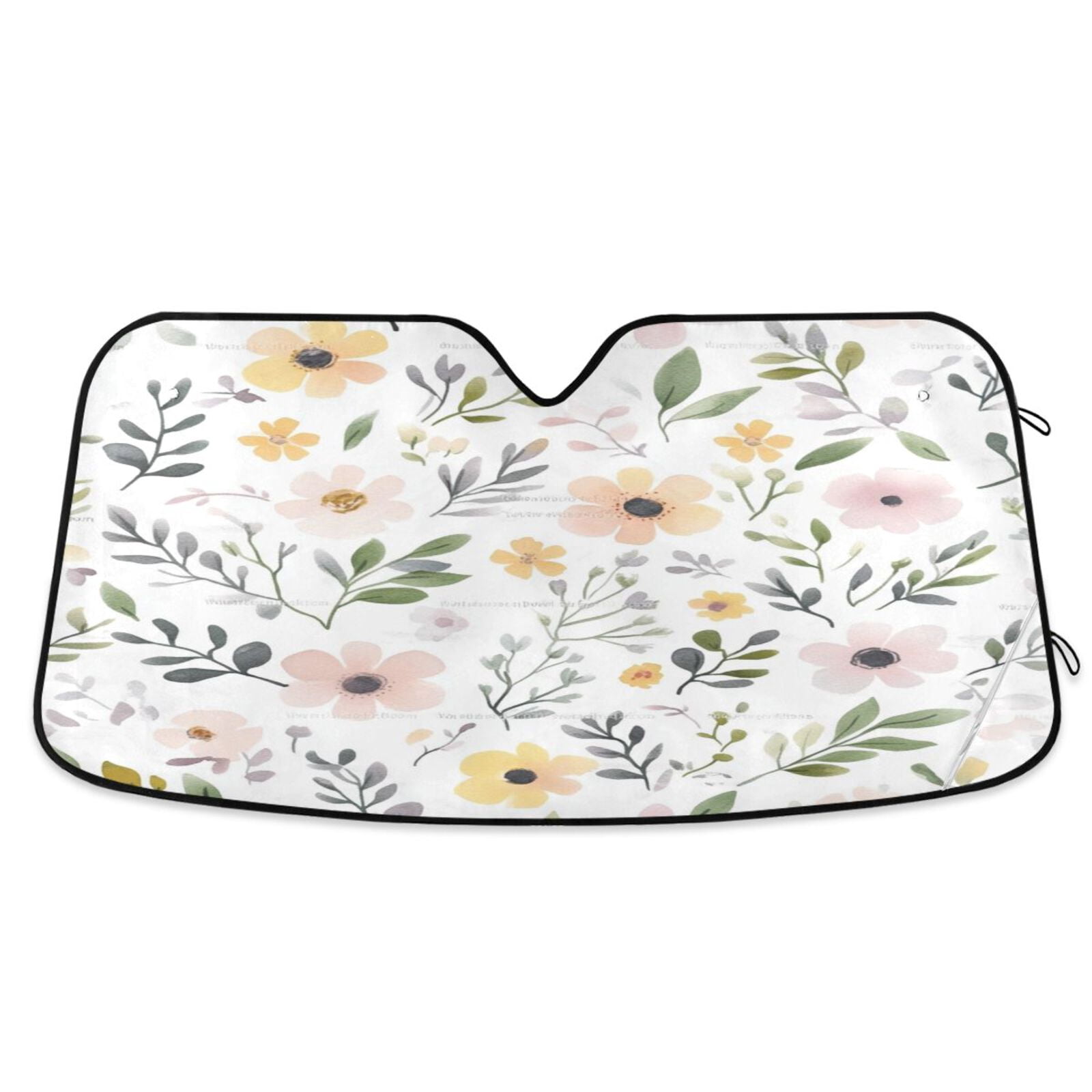 Windshield Sun Shade for Cars, 55"x27.6" Foldable Car Sun Shade with ...