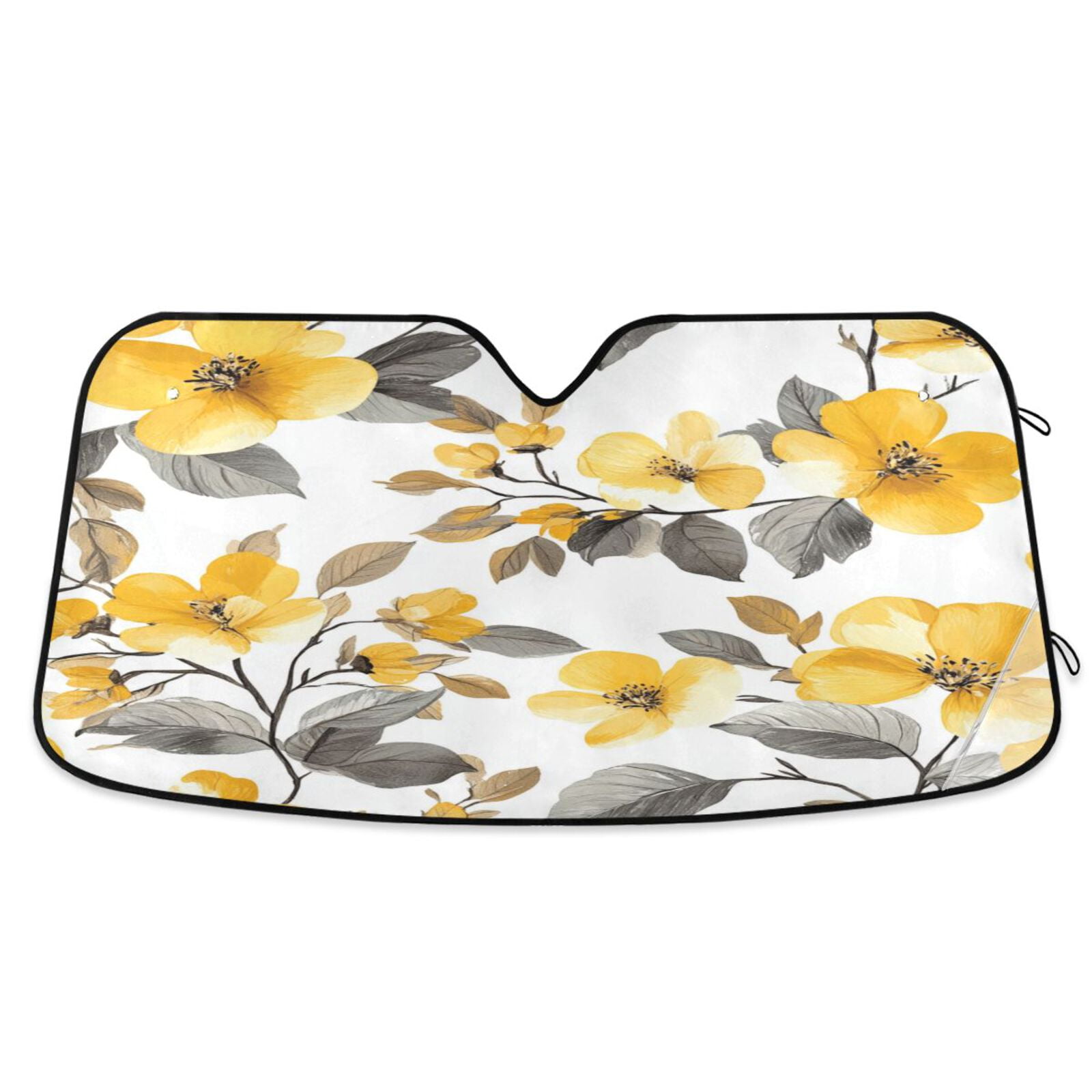 Windshield Sun Shade for Cars, 55"x27.6" Foldable Car Sun Shade with ...