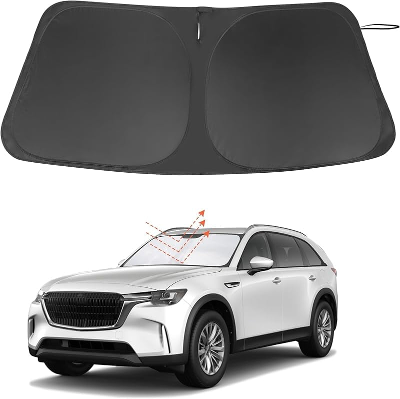 Windshield Sun Shade Compatible with 2021-2024 2025 Ford F150 F-150 ...