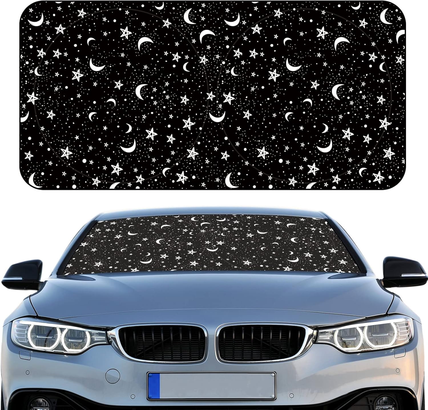 Windshield Sun Shade Foldable Car Front Window Covers for Car ...