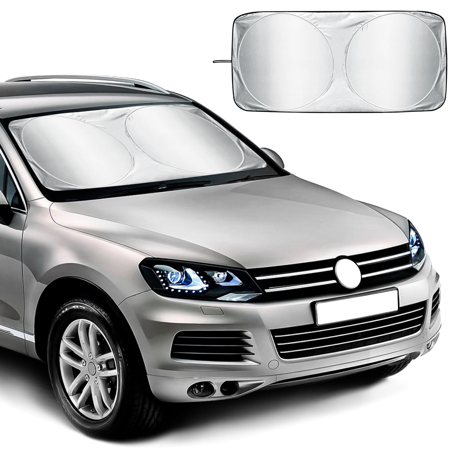 SOCOOL SHADE-103 Foldable Car Front Window Sunshade, 64" x 33.8 ...