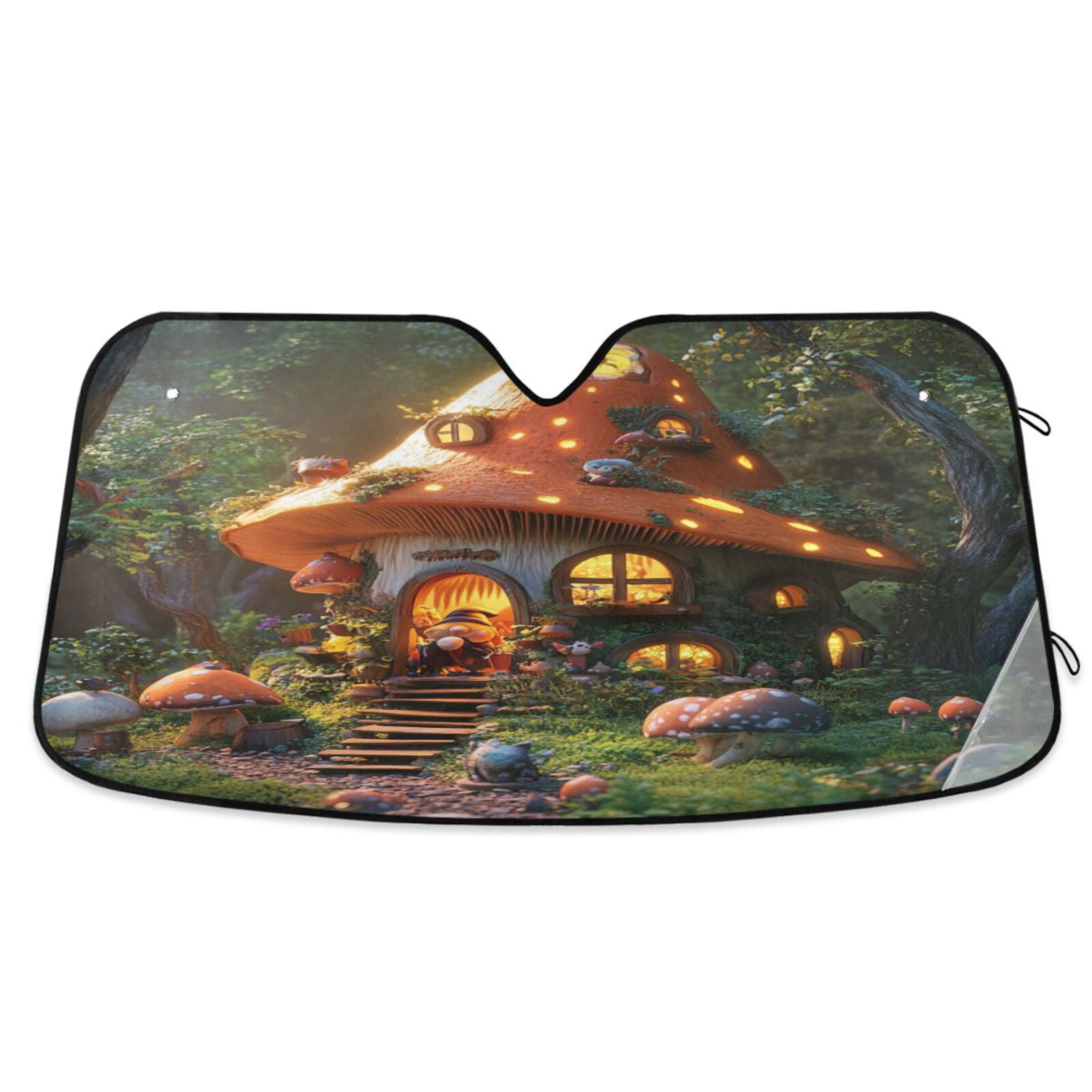 Windshield Sun Shade Foldable Car Sun Visor Blocks Max UV Rays for Most ...