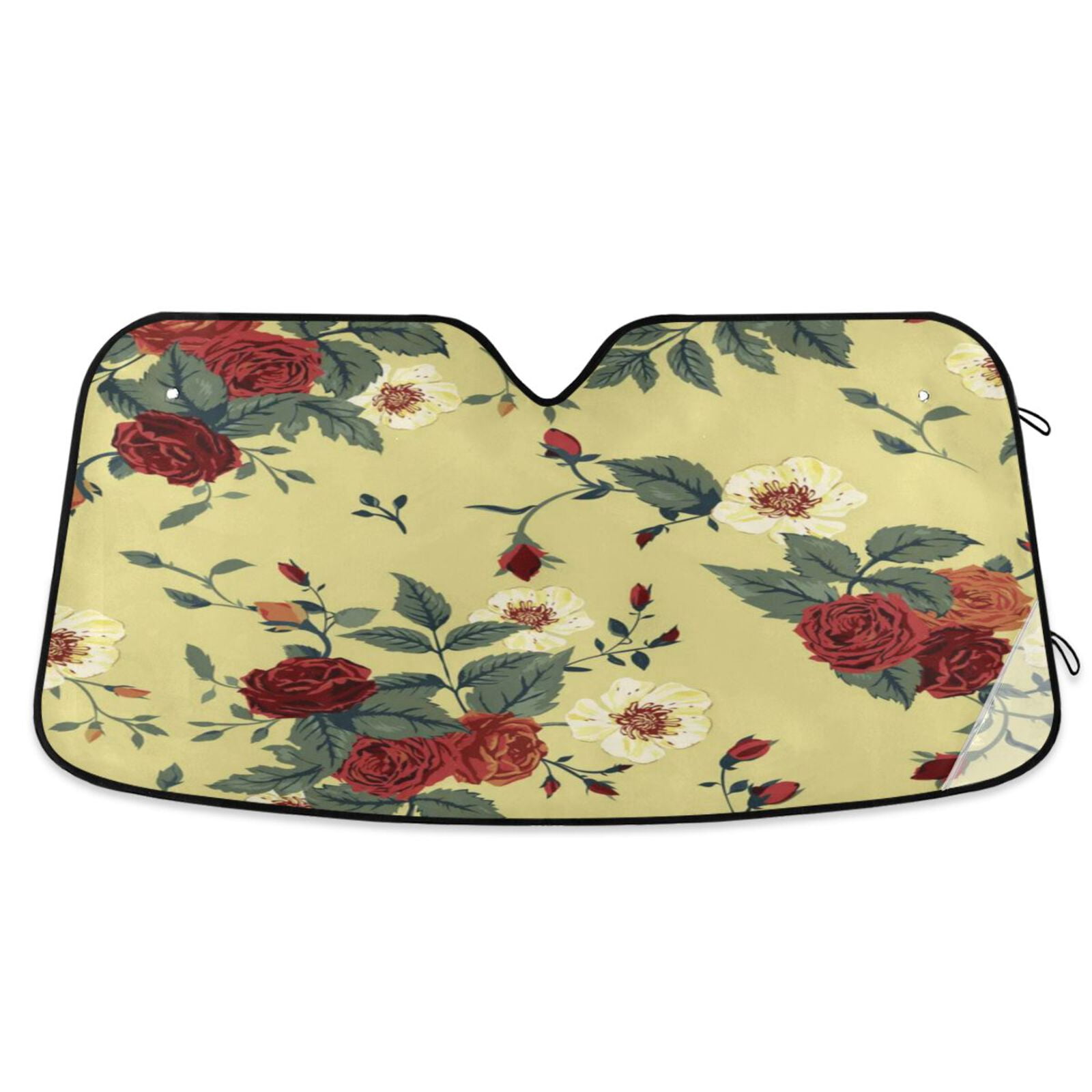 Windshield Sun Shade Foldable Car Sun Visor Blocks Max UV Rays for Most ...