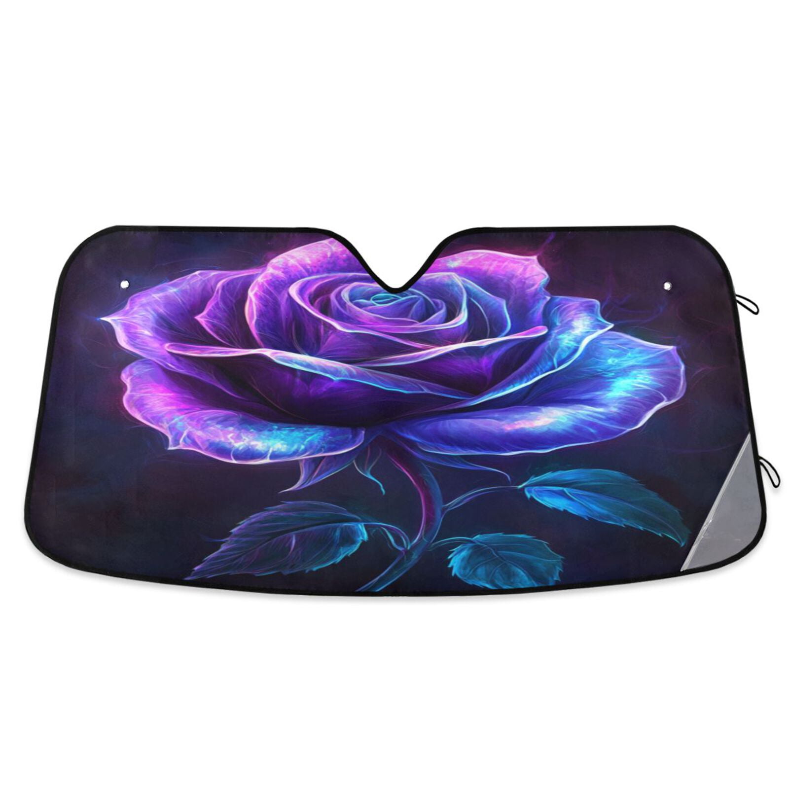 Windshield Sun Shade Foldable Car Sun Visor Blocks Max UV Rays for Most ...