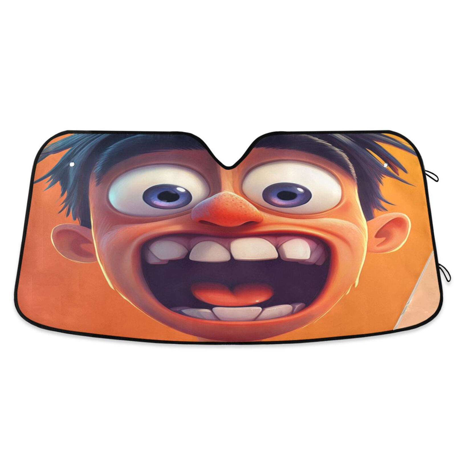 Windshield Sun Shade Foldable Car Sun Visor Blocks Max UV Rays for Most ...