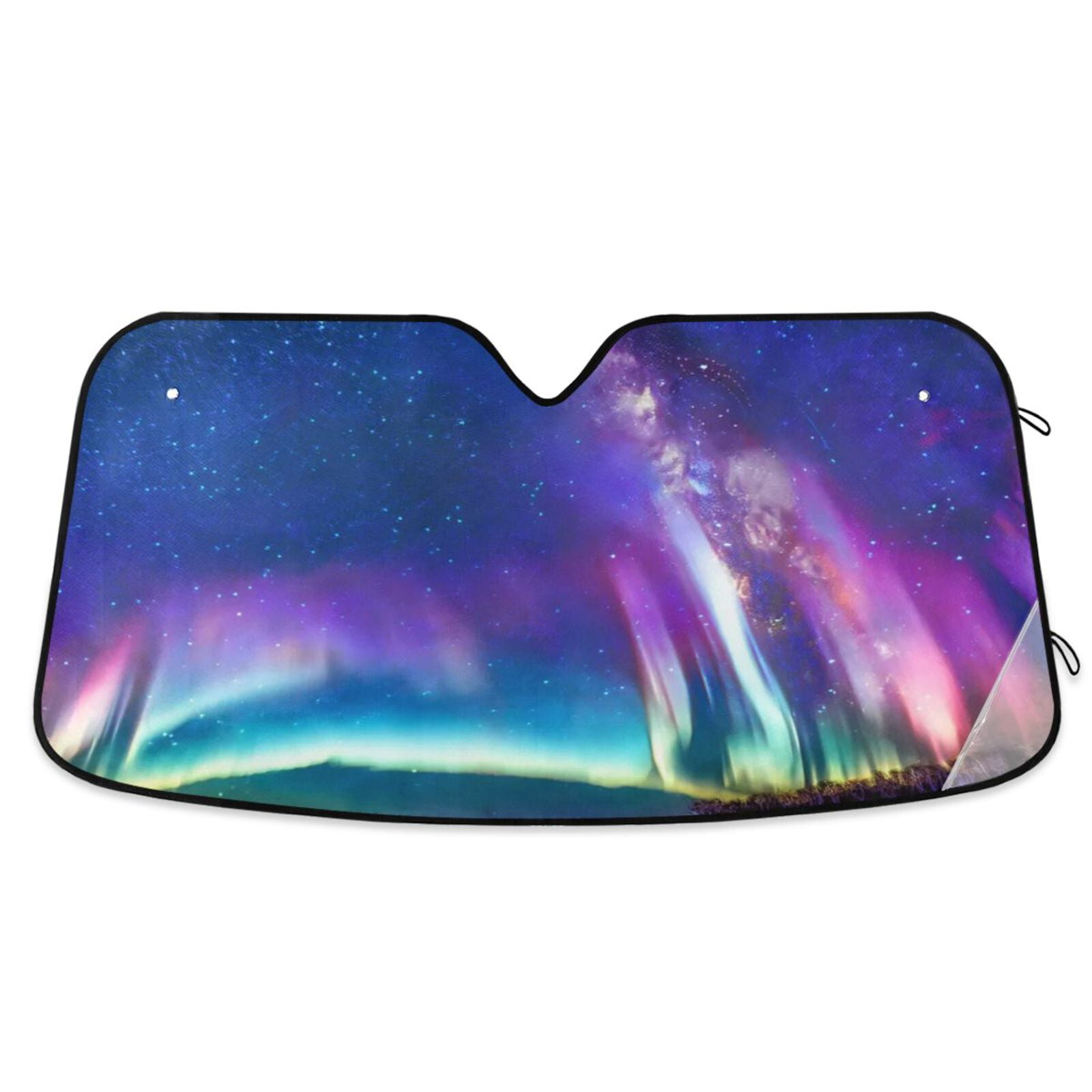 Windshield Sun Shade Foldable Car Sun Visor Blocks Max UV Rays for Most ...