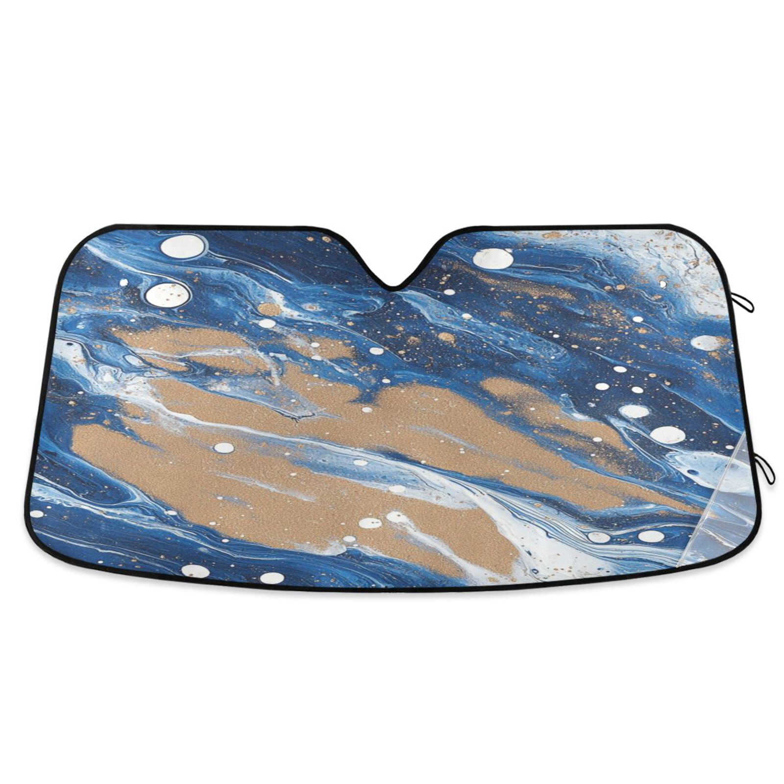 Windshield Sun Shade Foldable Car Sun Visor Blocks Max UV Rays for Most ...