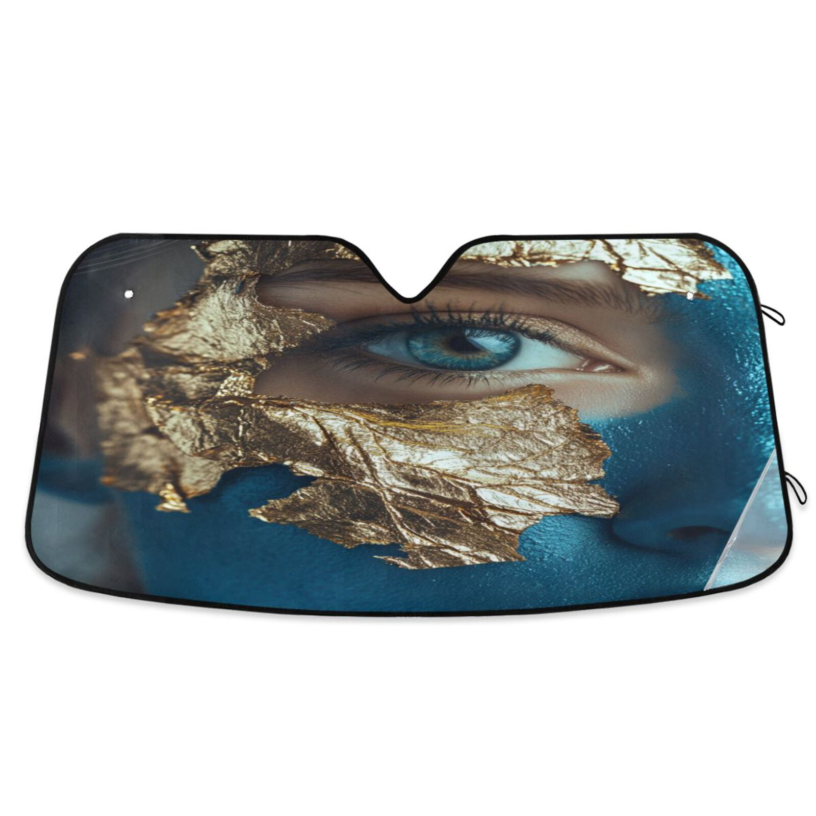 Windshield Sun Shade Foldable Car Sun Visor Blocks Max UV Rays for Most ...