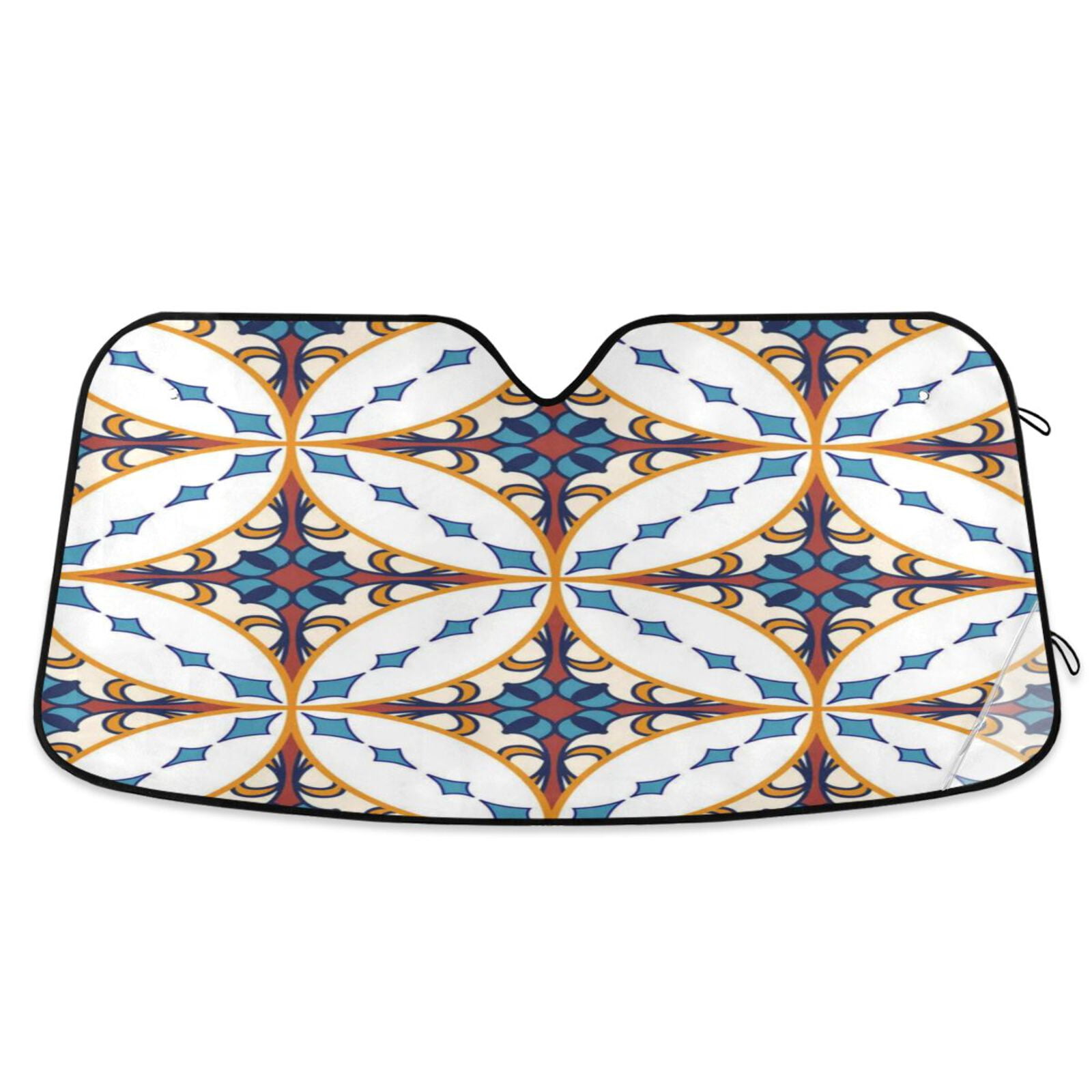 Windshield Sun Shade Foldable Car Sun Visor Blocks Max UV Rays for Most ...