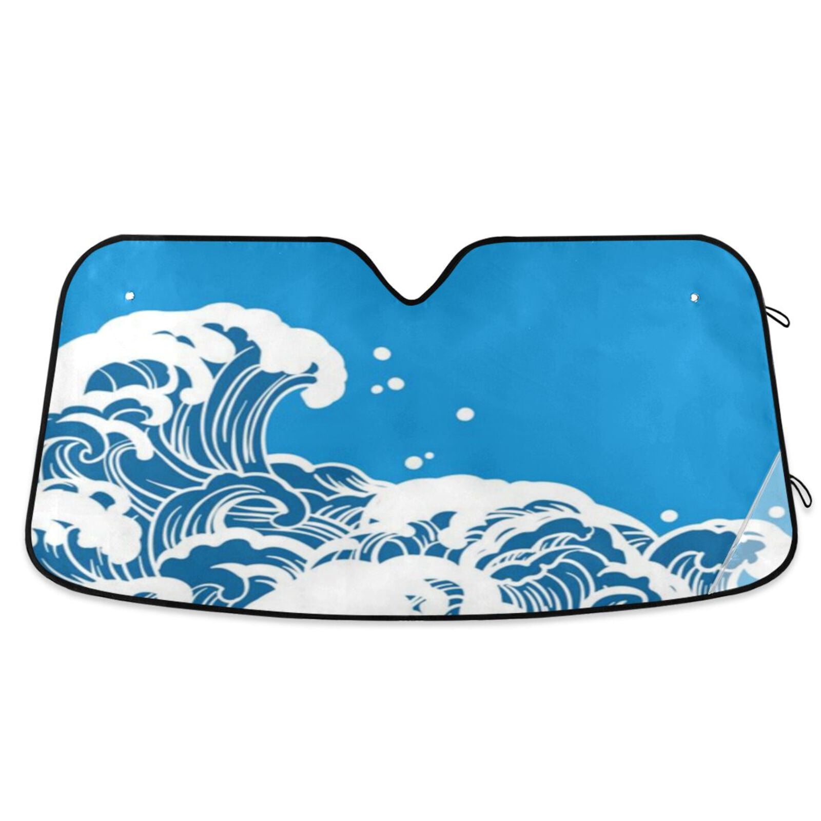 Windshield Sun Shade Foldable Car Sun Visor Blocks Max UV Rays for Most ...