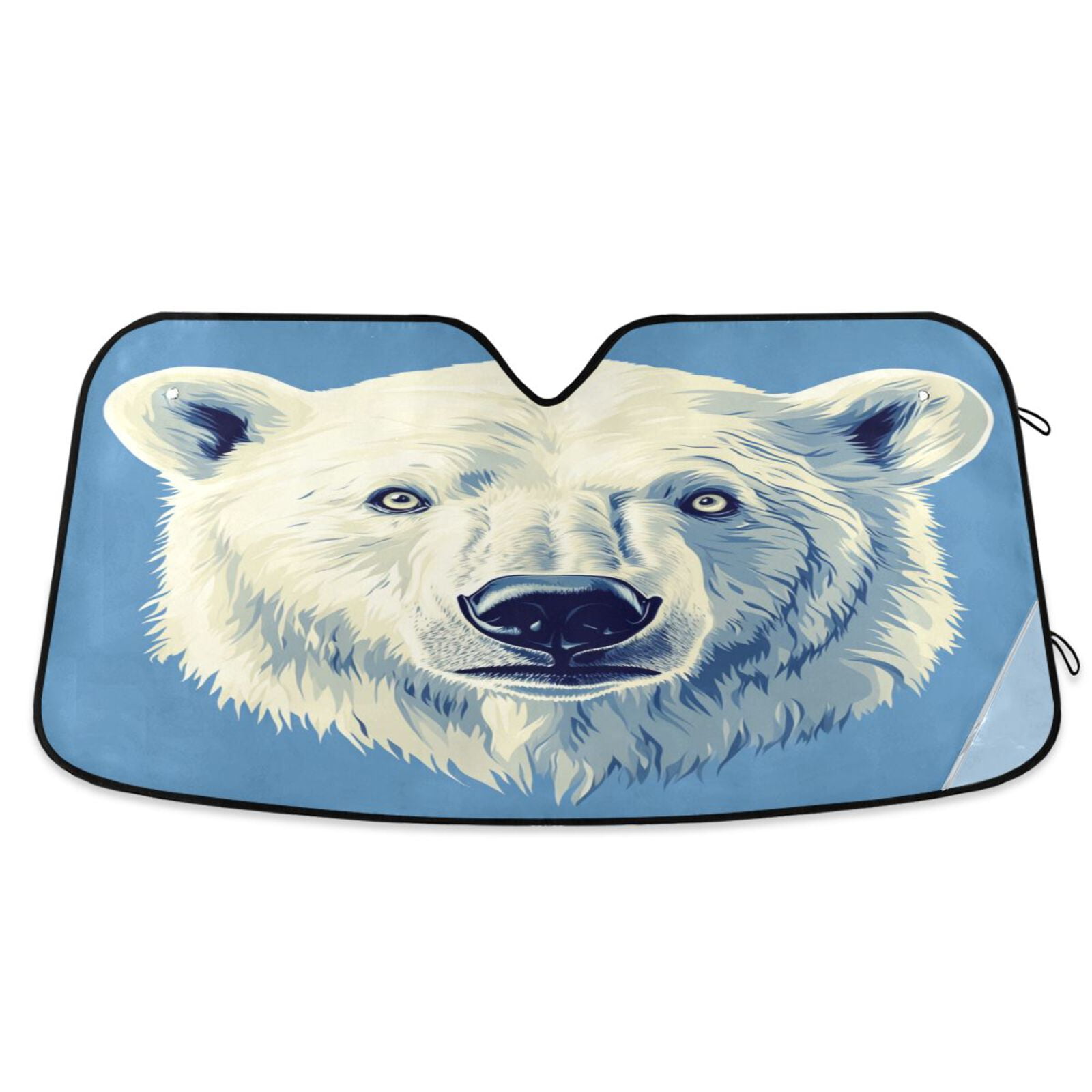 Windshield Sun Shade Foldable Car Sun Visor Blocks Max UV Rays for Most ...