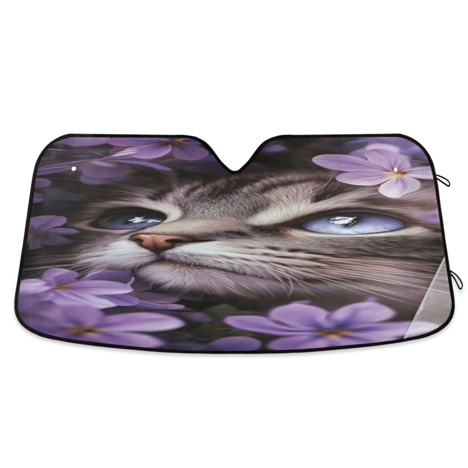 Windshield Sun Shade Foldable Car Sun Visor Blocks Max UV Rays for Most ...