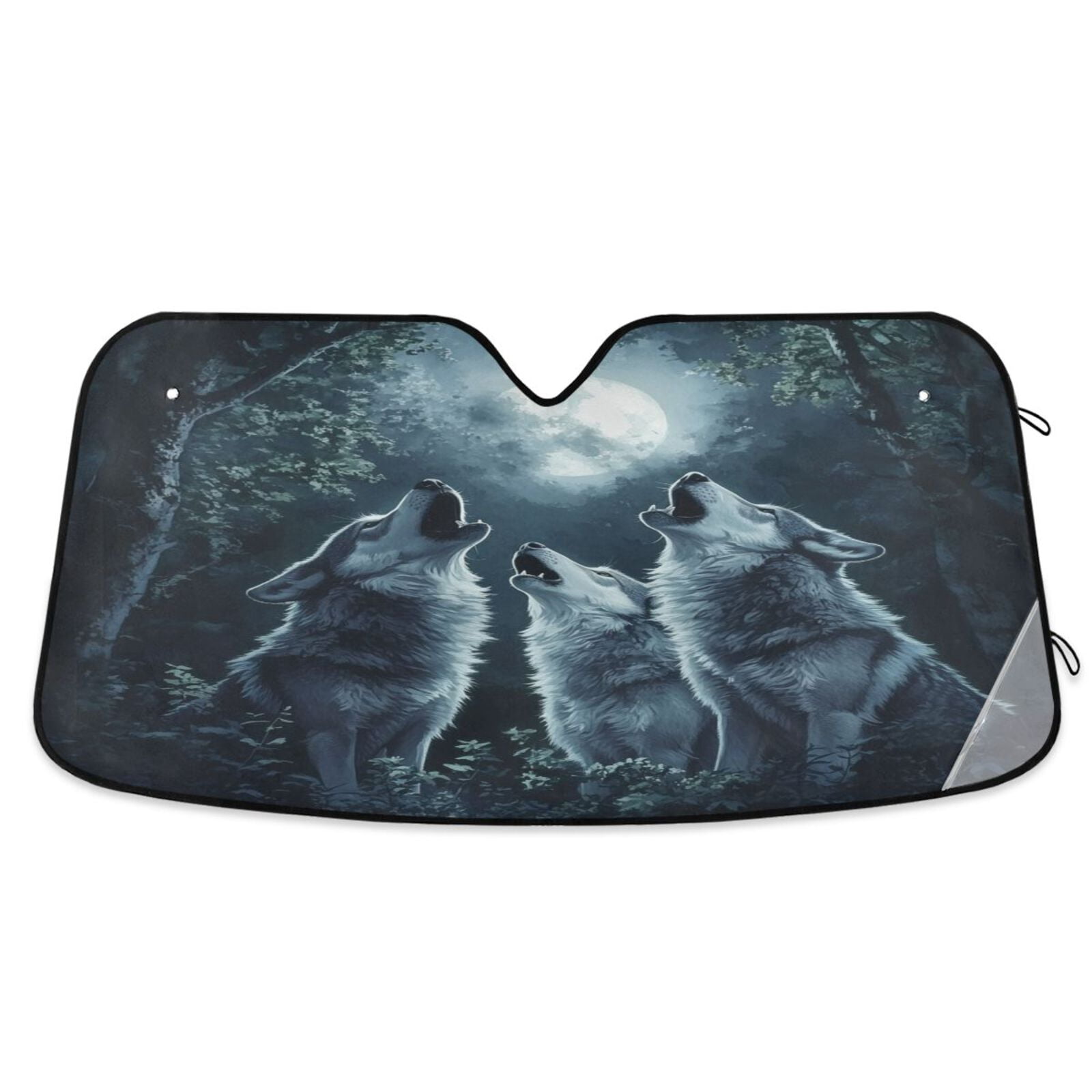 Windshield Sun Shade Foldable Car Sun Visor Blocks Max UV Rays for Most ...