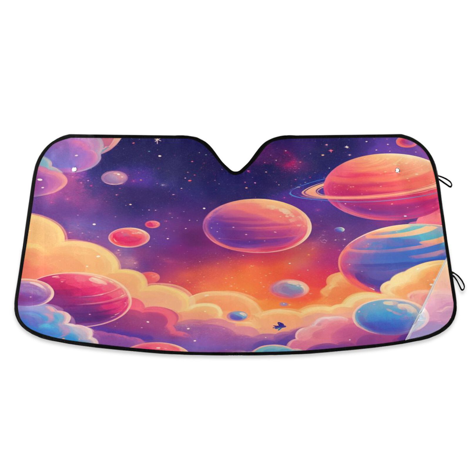 Windshield Sun Shade Foldable Car Sun Visor Blocks Max UV Rays for Most ...