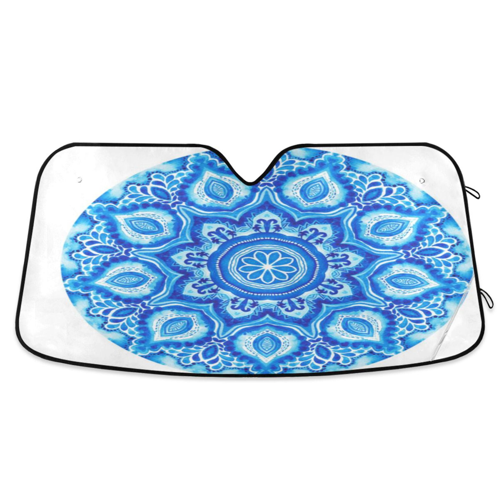 Windshield Sun Shade Foldable Car Sun Visor Blocks Max UV Rays for Most ...