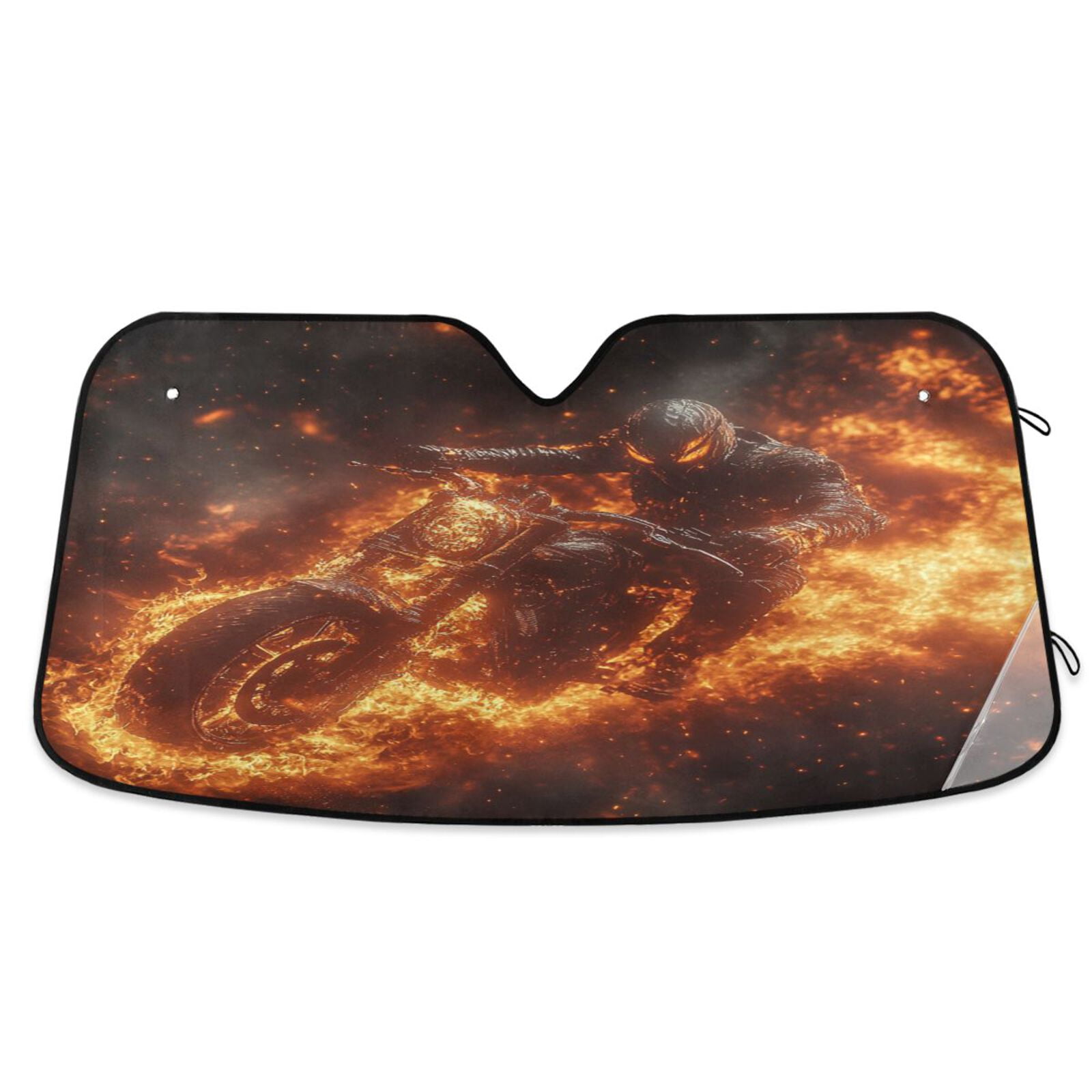 Windshield Sun Shade Foldable Car Sun Visor Blocks Max UV Rays for Most ...