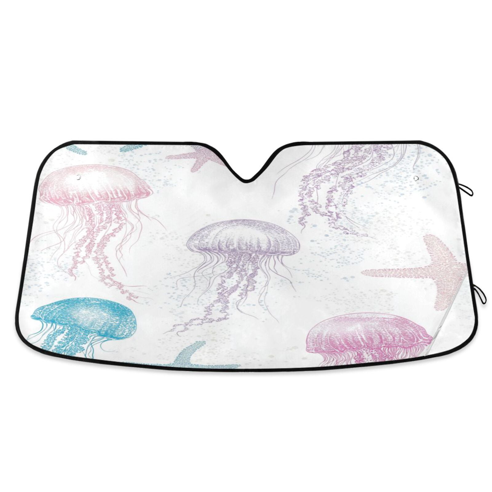 Windshield Sun Shade Foldable Car Sun Visor Blocks Max UV Rays for Most ...