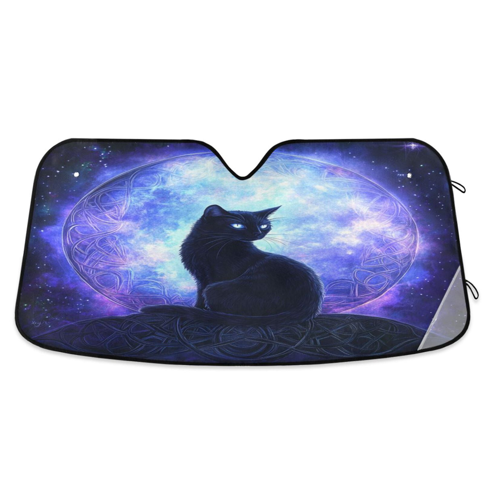 Windshield Sun Shade Foldable Car Sun Visor Blocks Max UV Rays for Most ...