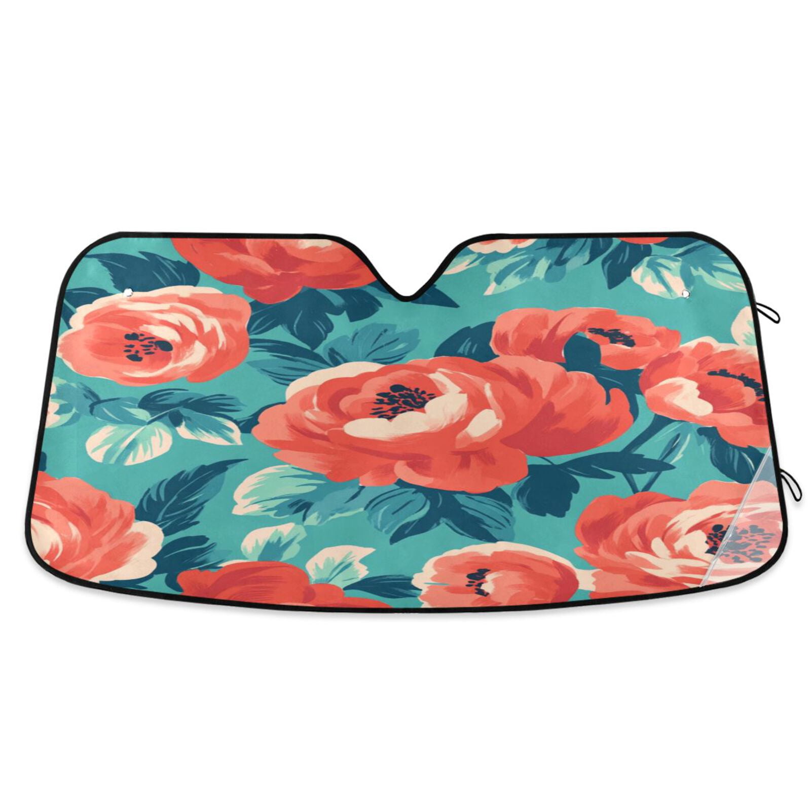 Windshield Sun Shade Foldable Car Sun Visor Blocks Max UV Rays for Most ...