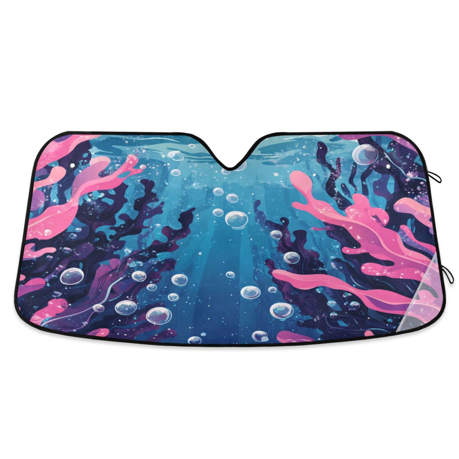 Windshield Sun Shade Foldable Car Sun Visor Blocks Max UV Rays for Most ...