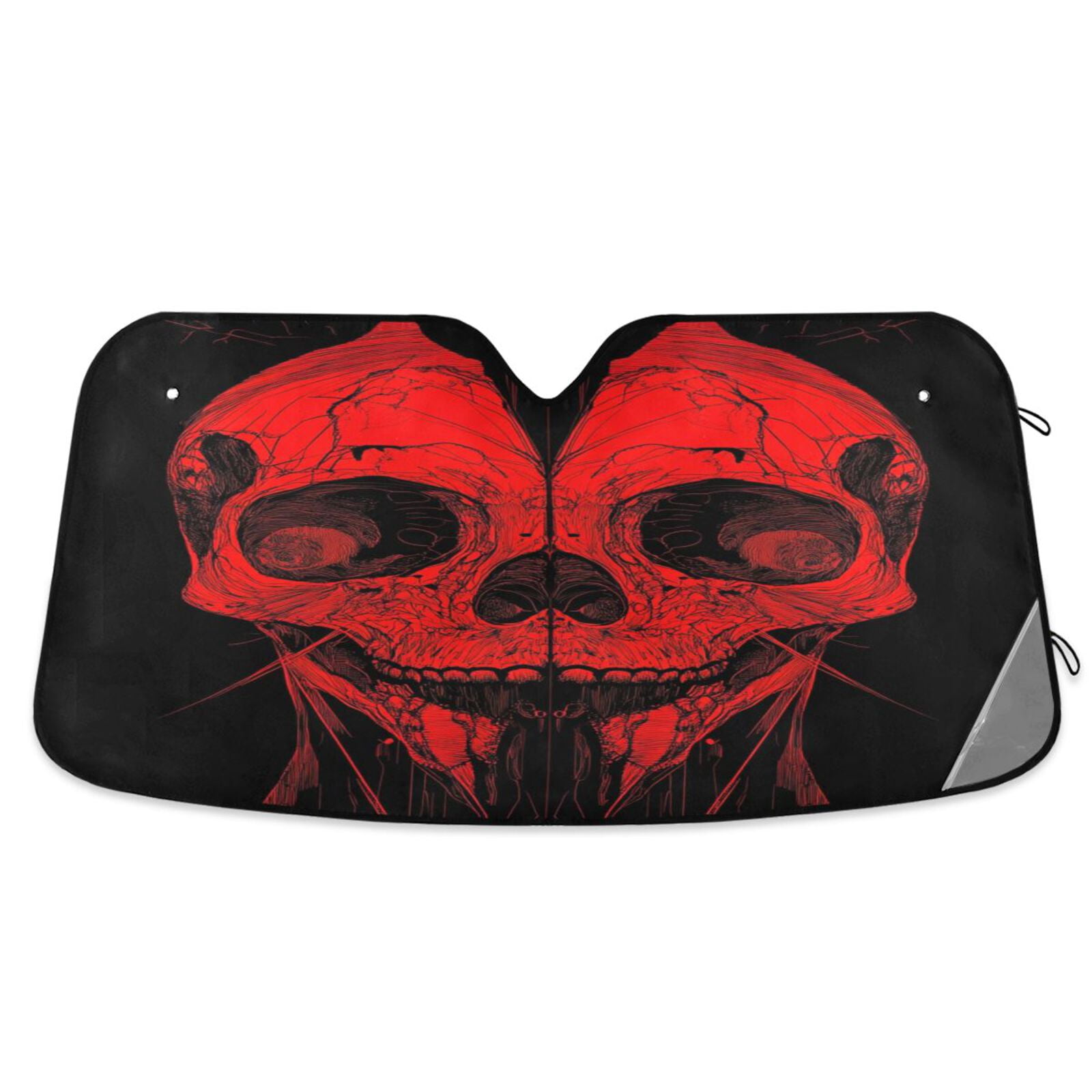 Windshield Sun Shade Foldable Car Sun Visor Blocks Max UV Rays for Most ...