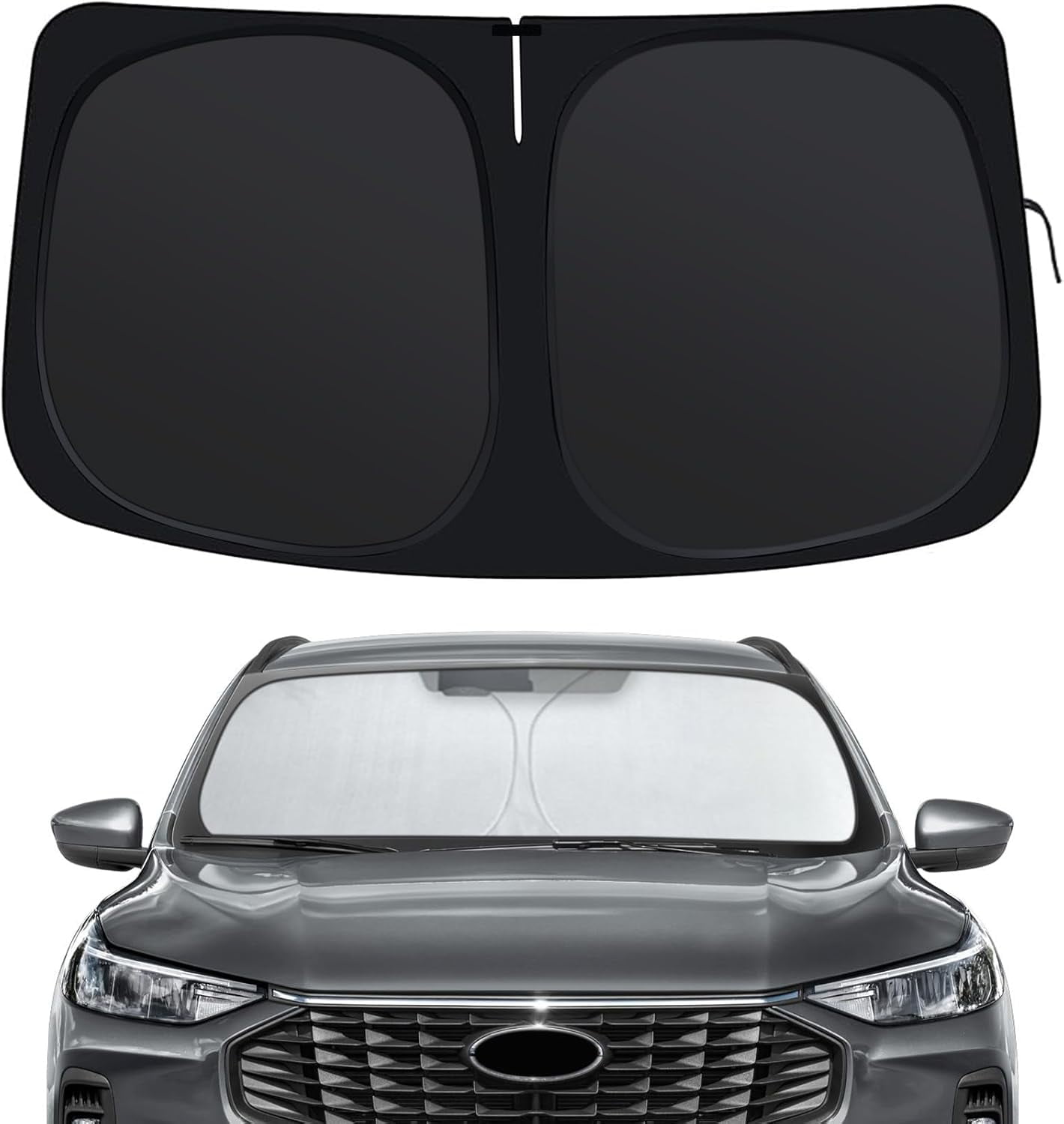 Windshield Sun Shade for Ford E-Transit(2022-2025)/Transit (2015-2025 ...