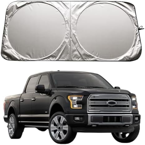 Windshield Sun Shade for Ford F150 F-150 F250 F350 1996-2024 2025 2026 ...