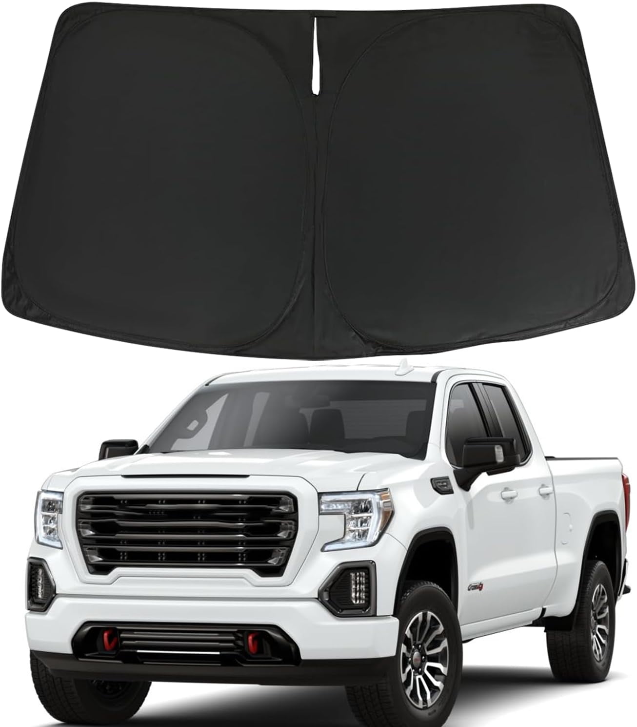 Windshield Sun Shade for GMC Sierra 1500 2500 3500 Accessories 2019 ...