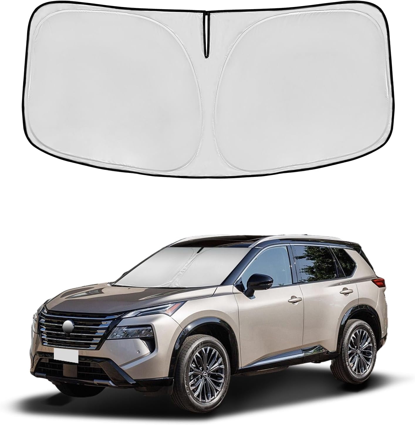 Windshield Sun Shade for Honda CRV 2012-2016 Double Layer 240T Front ...