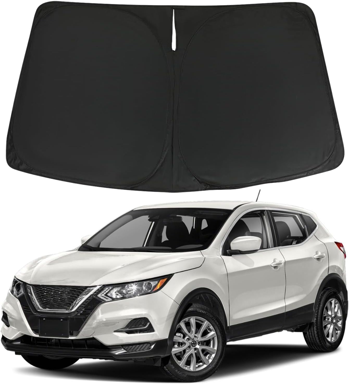 Windshield Sun Shade for Nissan Rogue 3rd Gen 2021 2022 2023 2024 (Not ...