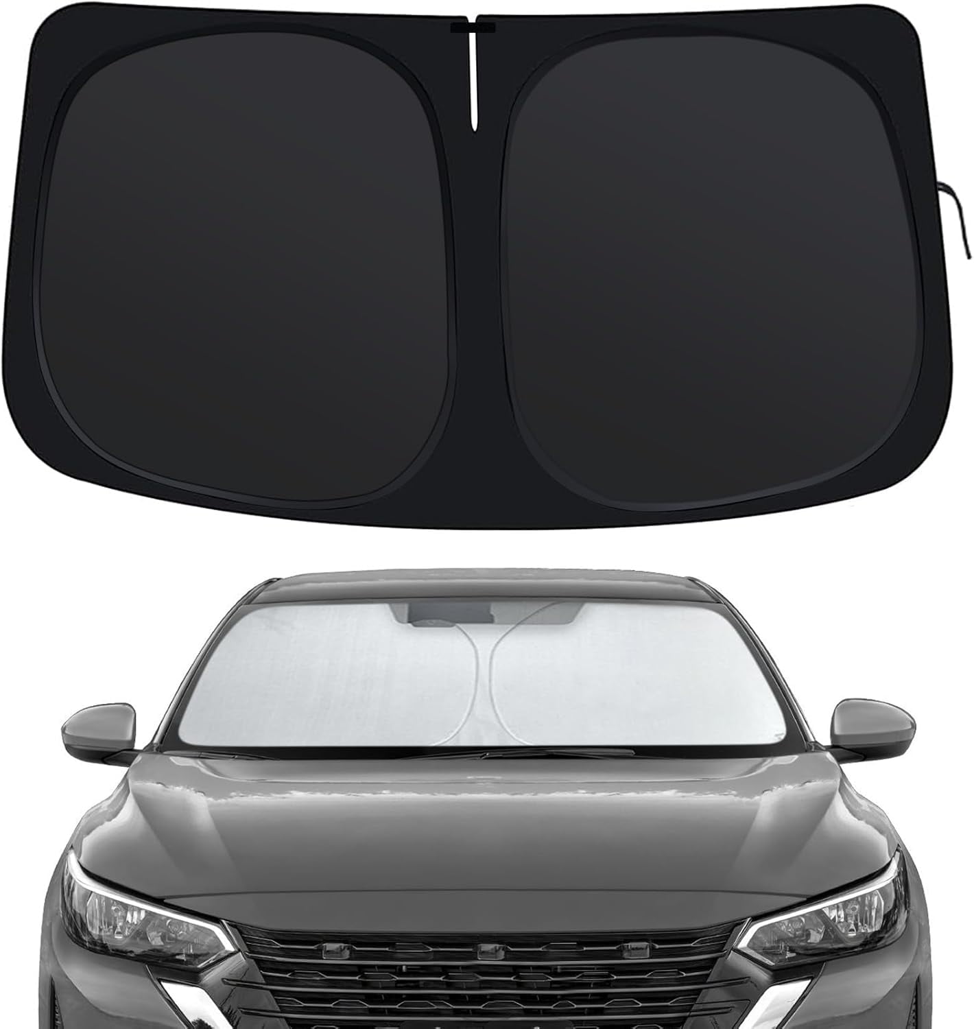 Windshield Sun Shade for Nissan Sentra 2020-2025, Front Window Shades ...