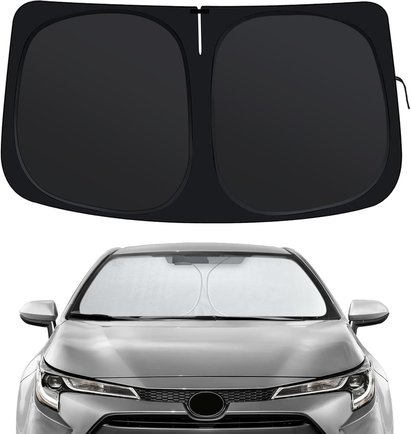 Windshield Sun Shade for Toyota Corolla 2020-2025, Front Window Shades ...