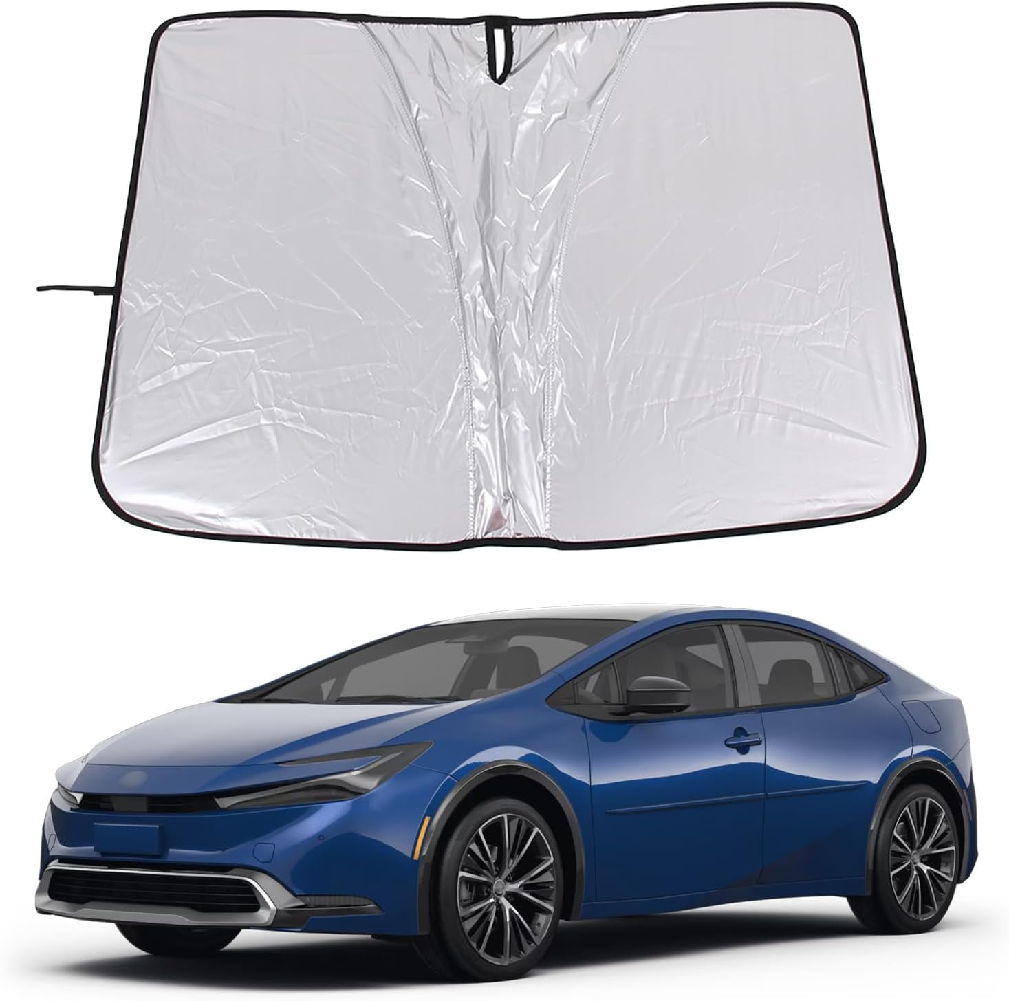 Windshield Sun Shade for Toyota Prius XW60 2023 2024, Front Window ...