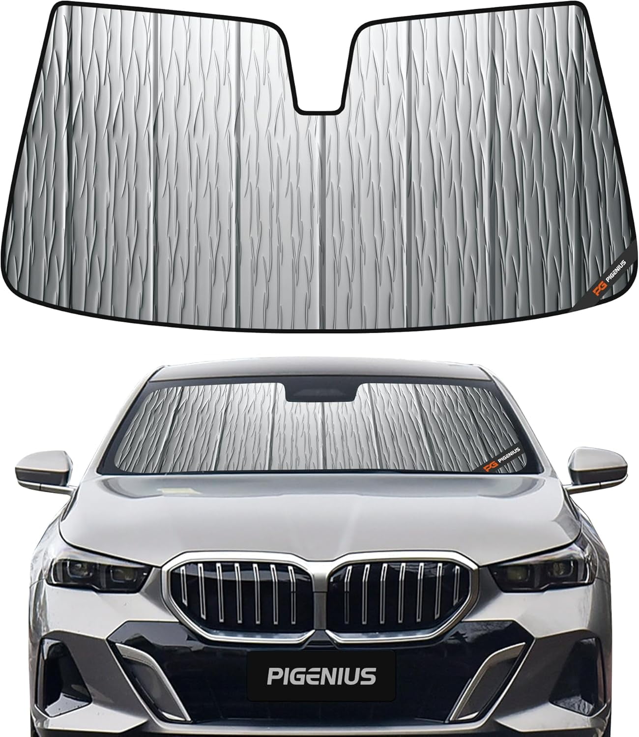 Windshield Sun Shade for BMW 5 Series 2011-2016,Front Window Sunshade ...