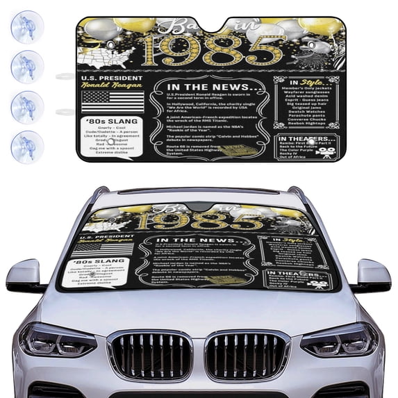 Windshield Sun Shade for Car Foldable Sunshade for Front Windows ...