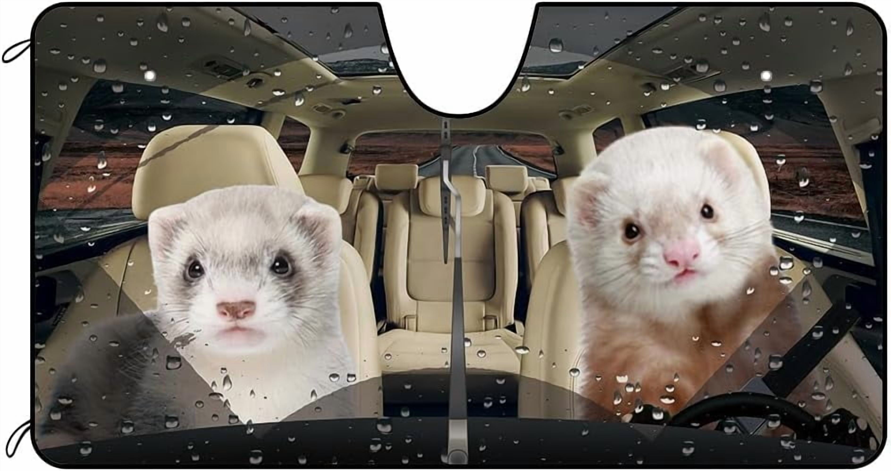 Windshield Sun Shade for Car SUV Truck Funny Dog Puppy Animal Pet Front ...
