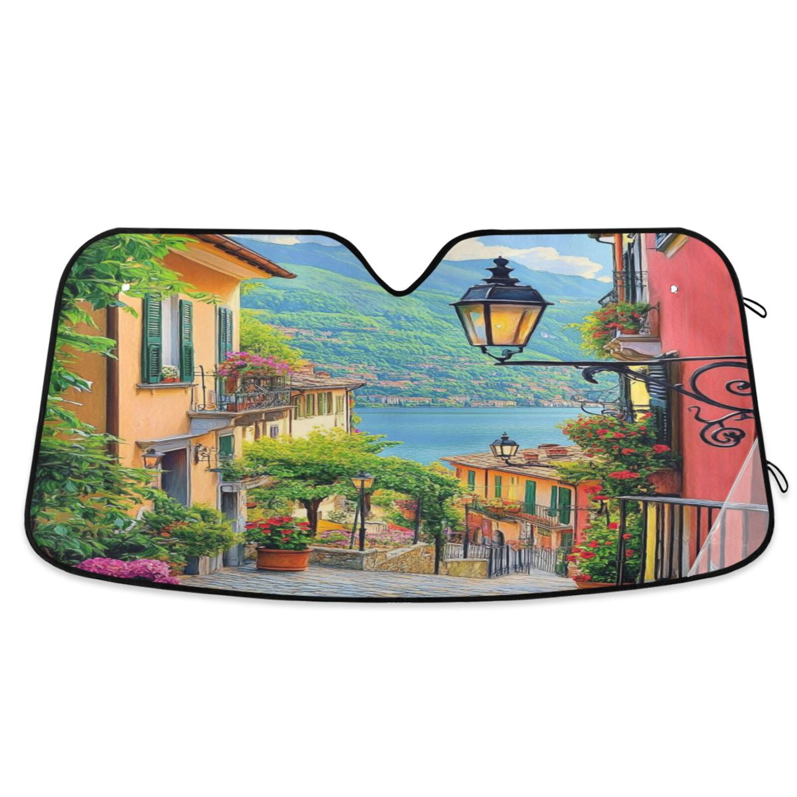 Windshield Sun Shade for Cars, 55"x27.6" Foldable Car Sun Shade with ...