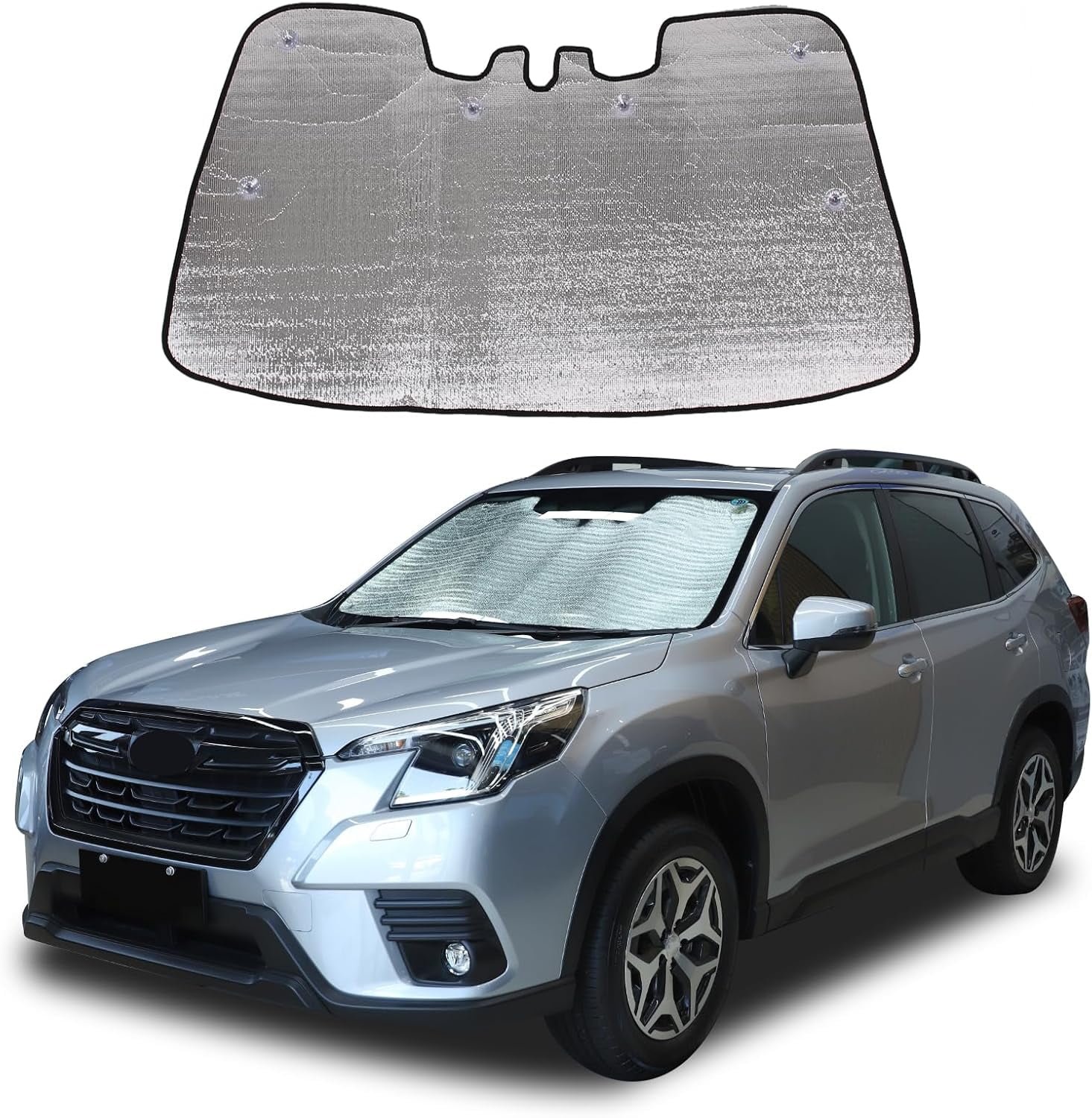 Windshield Sunshade Fit for Subaru Forester 2019-2025, Folding Car Sun ...