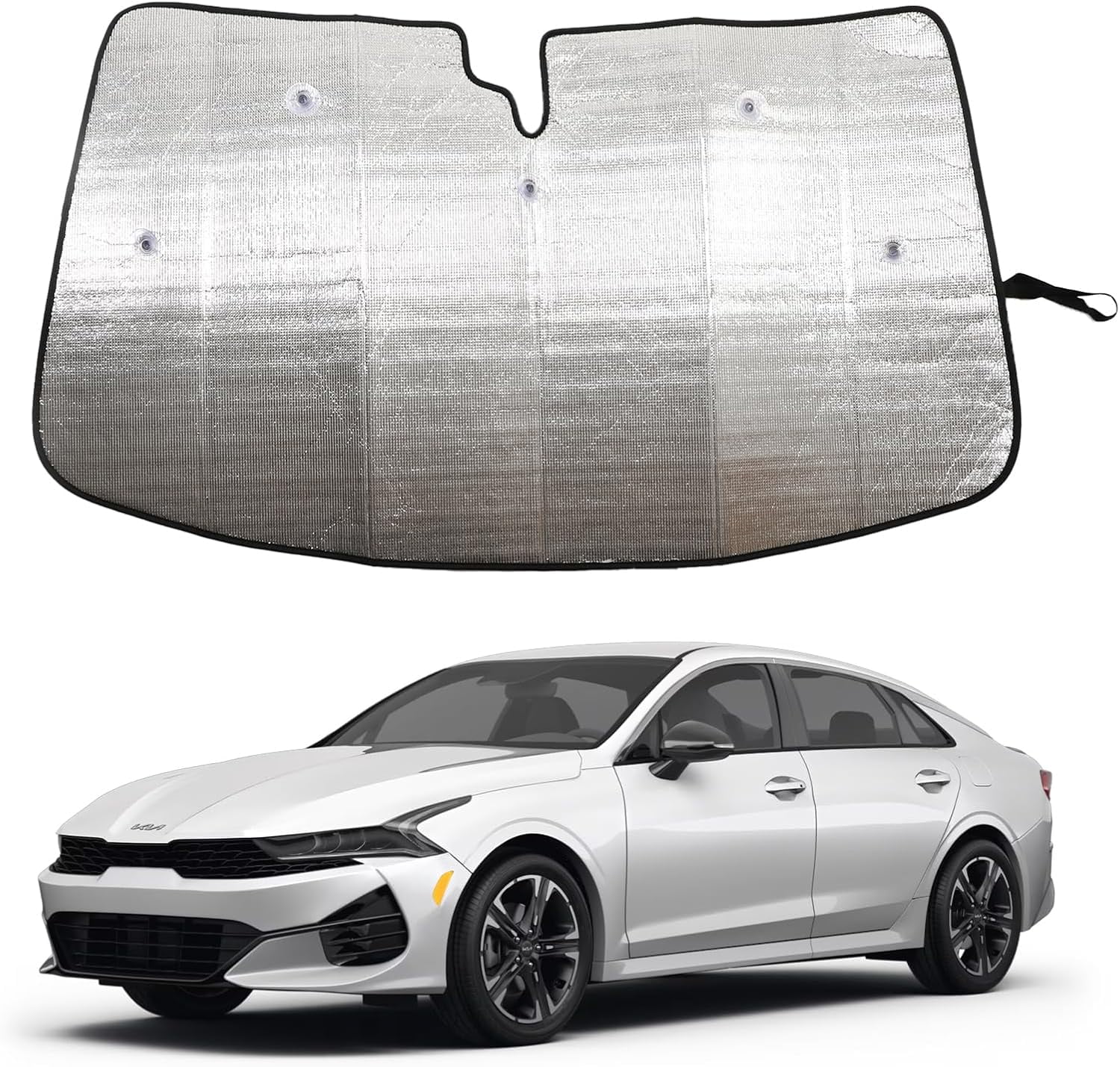 Windshield Sunshade for Kia K5 2020-2024, Car Front Window Sun Shade ...