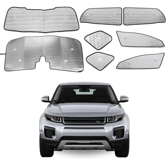 Windshield Sunshade Kit for Range Rover Evoque 2012-2018 Accessories ...