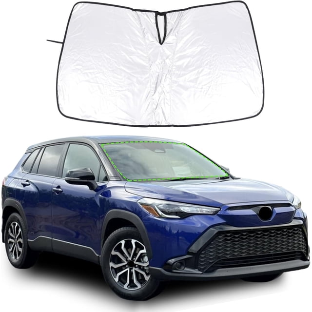 Windshield Sunshade for Toyota Corolla Cross 2022-2024, Front Window ...