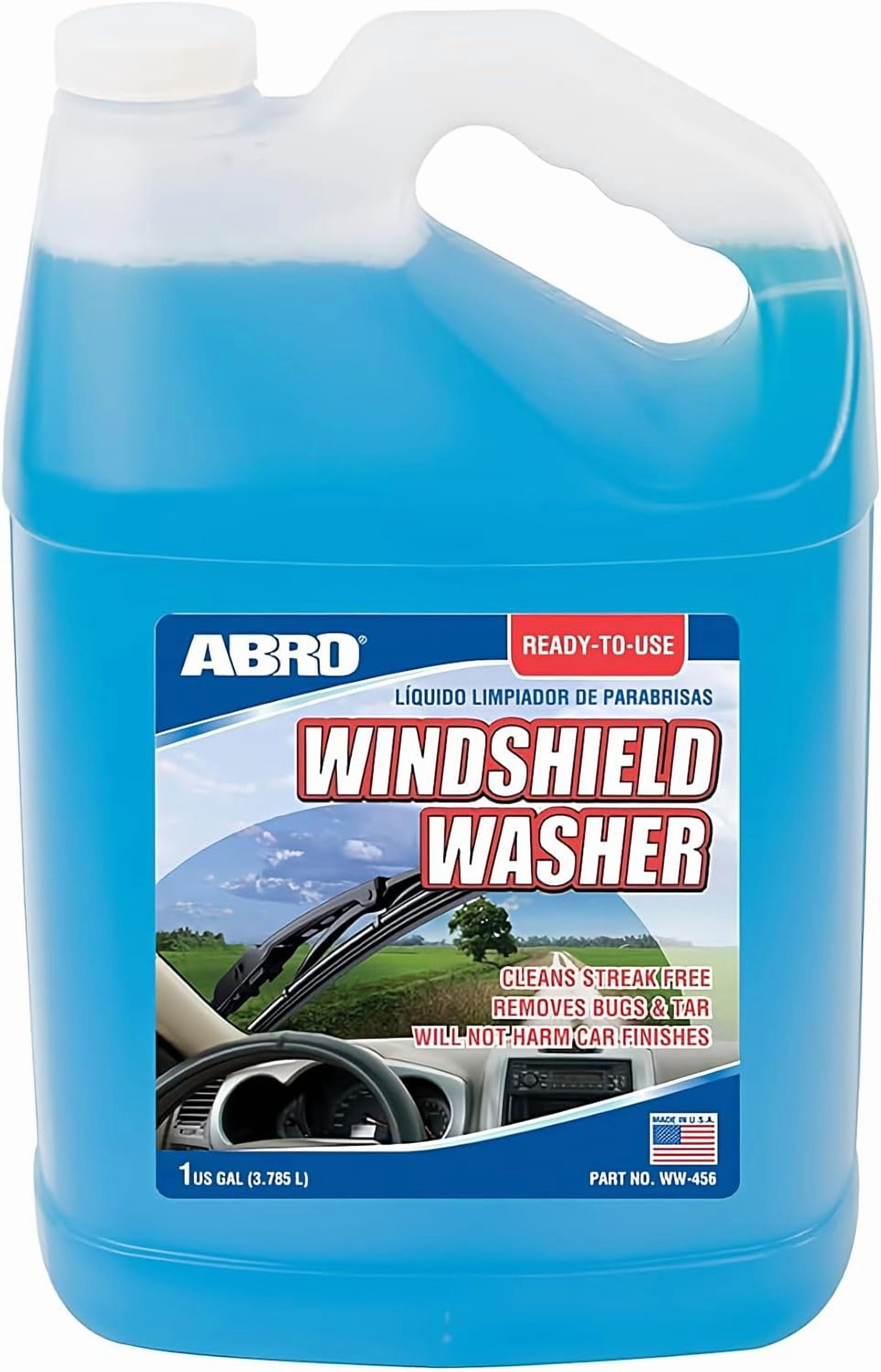 Windshield Washer Fluid Ready to Use Formula - 1 Gallon, Pre-Mixed ...