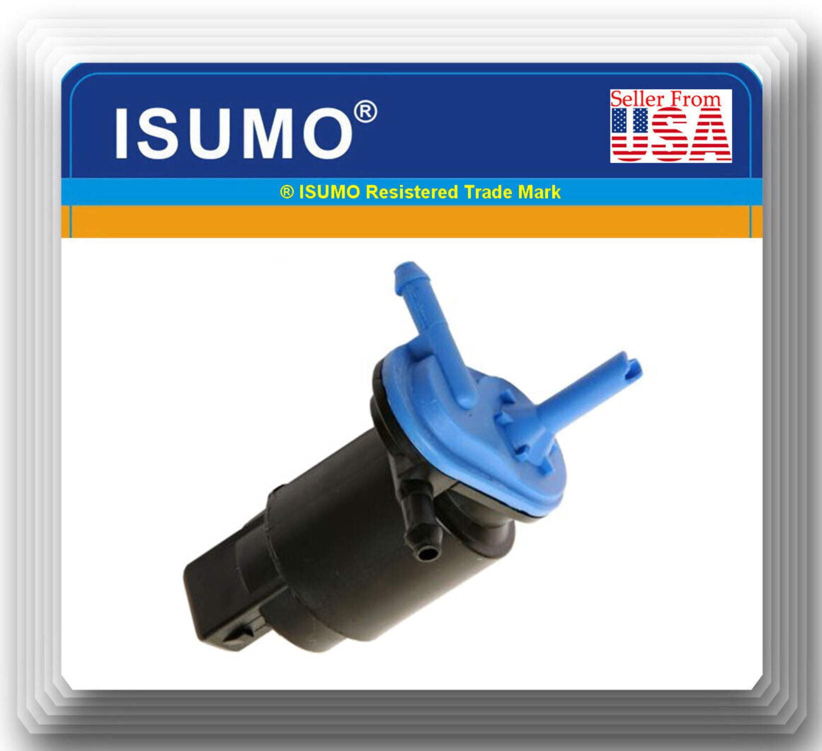 Windshield Washer Pump Fits: OEM# 22687591 Fiat 500 500L 500X 2012-2019 ...