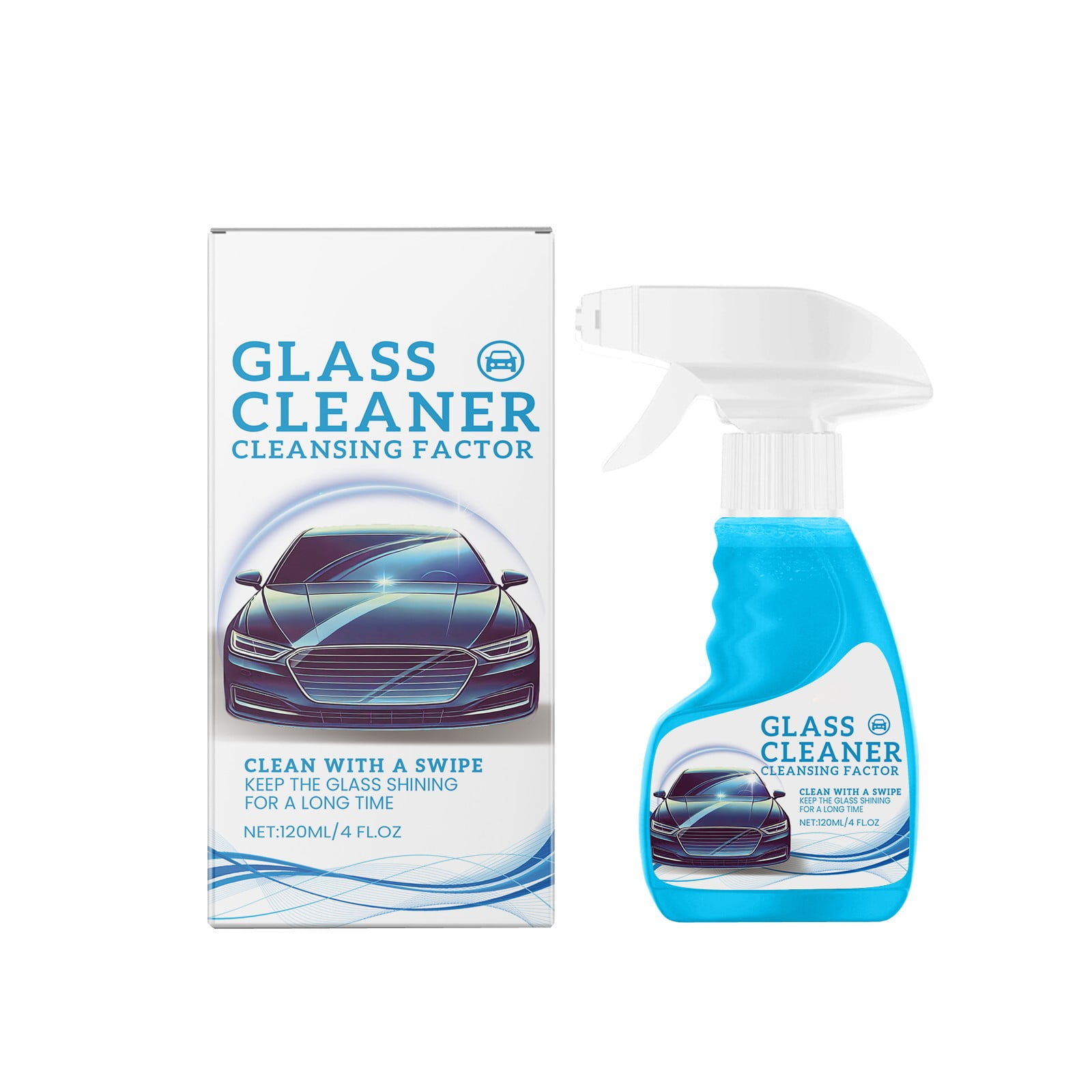 Windshield Water Repellent, Professional Glass Cleaner Board and Uickly ...
