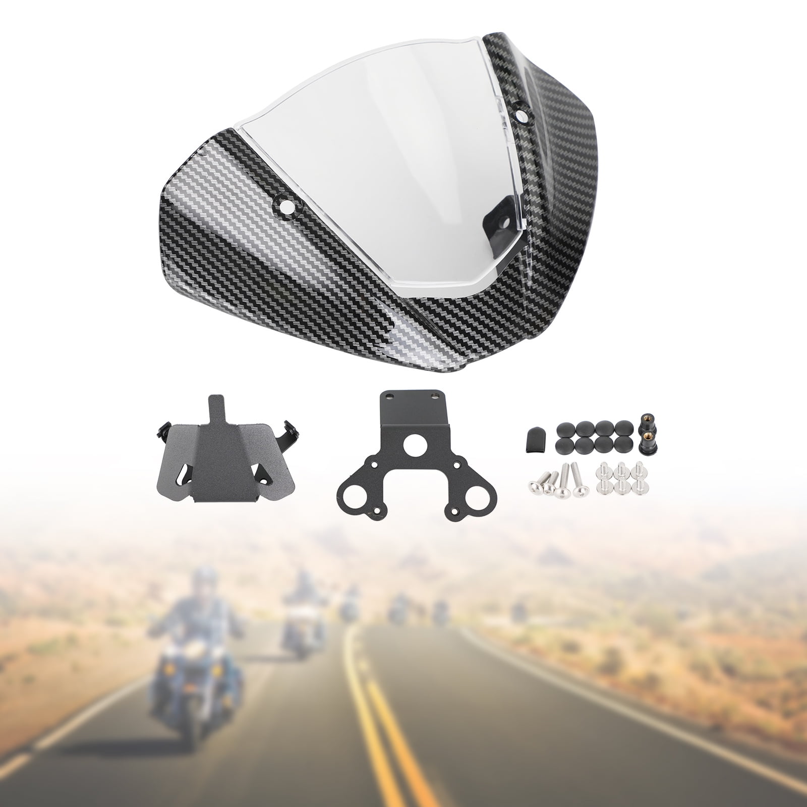 Windshield WindScreen fit for DUCATI Monster 937 / 950 2021-2022 Carbon ...