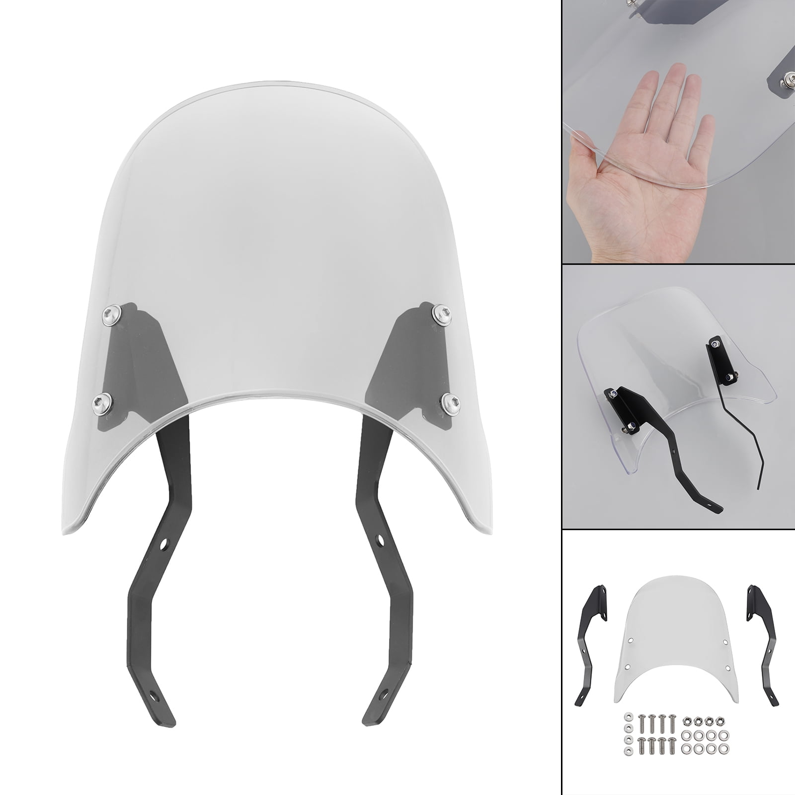 Windshield WindScreen fit for HONDA Rebel 250 300 500 CL250 CL300 CL500 ...